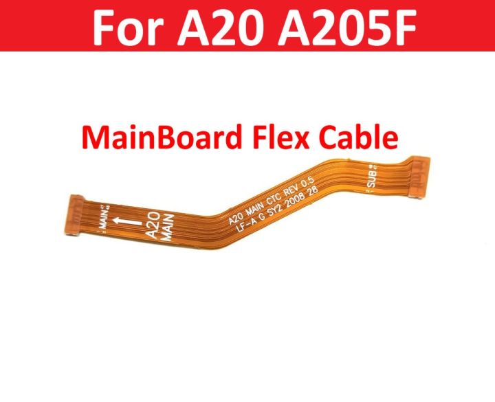 Samsung Galaxy A20 A205F Main Board Mainboard Connector Flex Cable ...