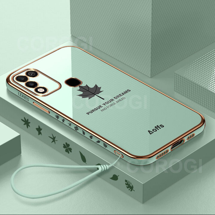 New style For Infinix Hot 11 Play / Hot 10 Play Back Cover with Lanyard ...