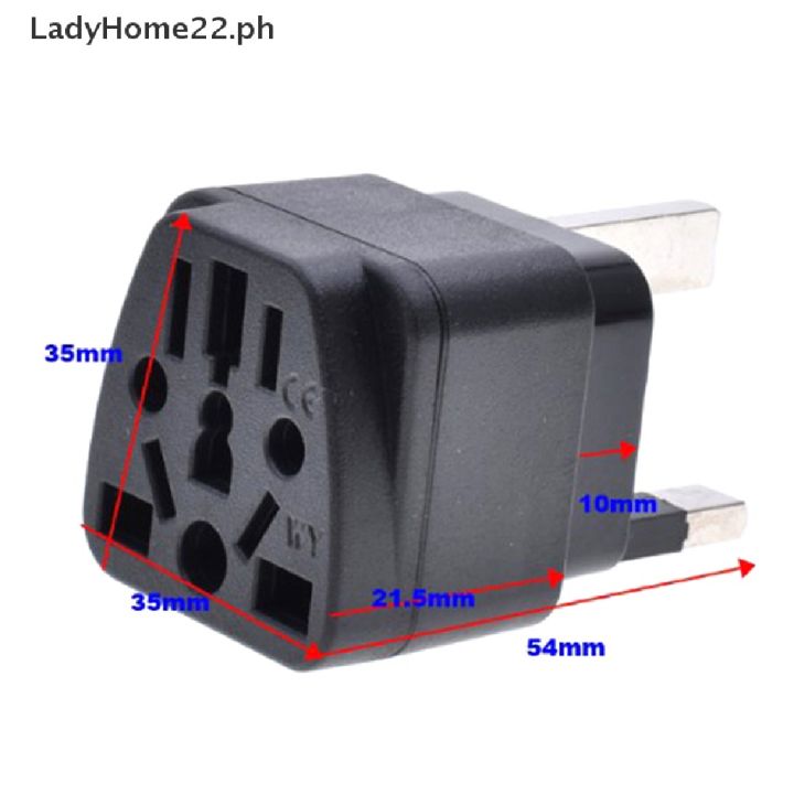 LadyHome22 UK Travel Plug Adapter Type G Multi-type Conversion Outlet ...