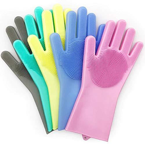 Reusable Heat Resistance Water Proof Washing Silicon Hand Gloves | Daraz.lk