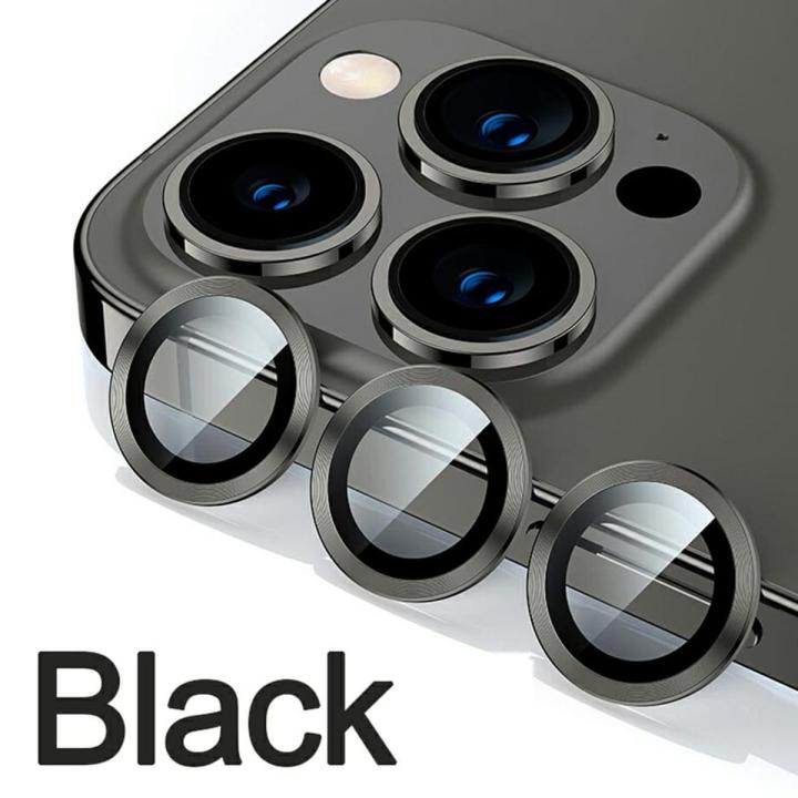Lens Metal Ring Protector Glass For iPhone 11 12 13 Pro Max Camera Lens ...