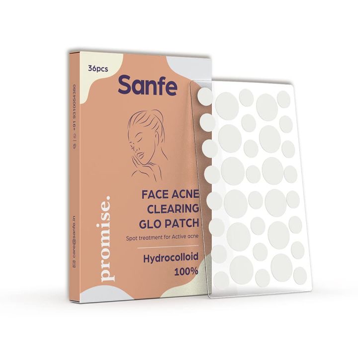 Sanfe Promise Face Acne Pimple Patch - Pack of 36 | Pimple Healing ...