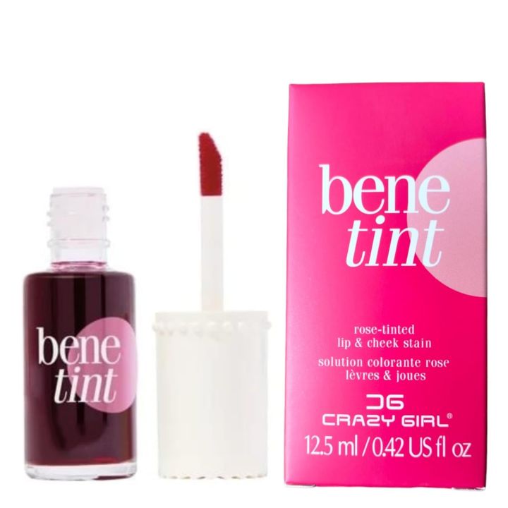Professional Waterproof Lip Stain Bene Tint Rose Lip Gloss Moisturizing ...