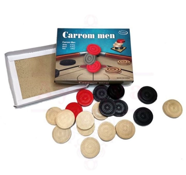 AyogyA's Sulida Carrom Men 24 Pieces Carrom Coins | Daraz.lk