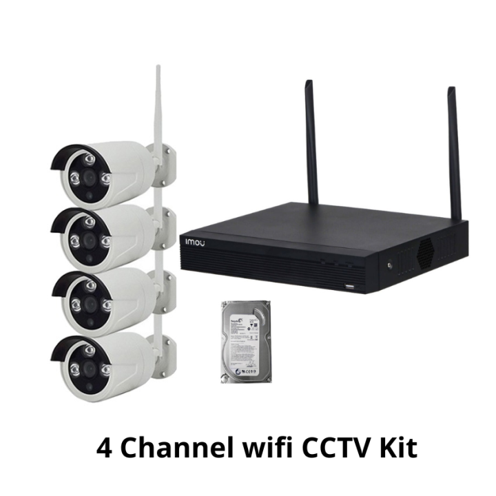 Doppler 4 channel 1.3MP NVR CCTV Kit- without Installation | Daraz.lk