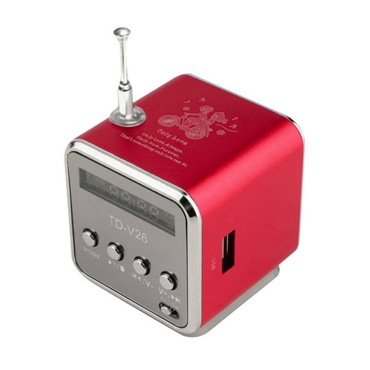 Mini Radio FM Digital Speaker Clear Sound Quality Lightweight Design ...