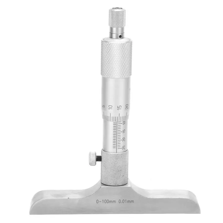 Depth micrometer set high precision round head measuring tool depth ...