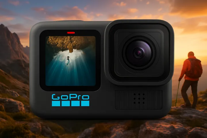 Original GoPro HERO 13 with FREE 64GB Memory Card + FREE Bag + Extra ...