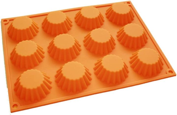 Mini Wax Tart Shallow Cupcake Baking Pan Silicone Jello Gelatina Mold ...