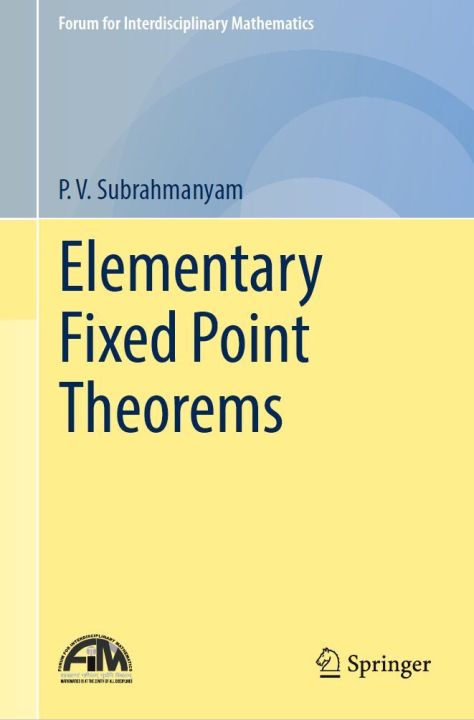 Elementary fixed point theorems. (Subrahmanyam P. V.) | Daraz.lk