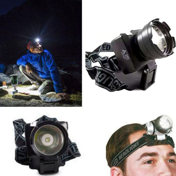 Aiko Rechargeable Head Mounted LED Torch Lamp AS-665 | Daraz.lk