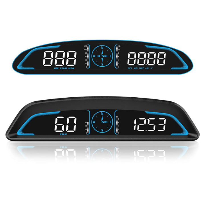 Car Heads Up Display Overspeed Alarm Trip Meter with Speed Fatigued ...