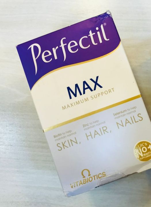 Perfectil Max Maximum Support Vitabiotics for Skin, Hair and Nails ...