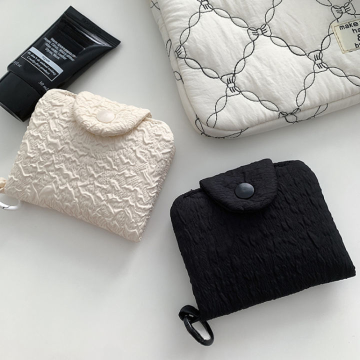 1 Pc Simplicity Card Purse for Women Girl Fashion Chic Beige Black ...
