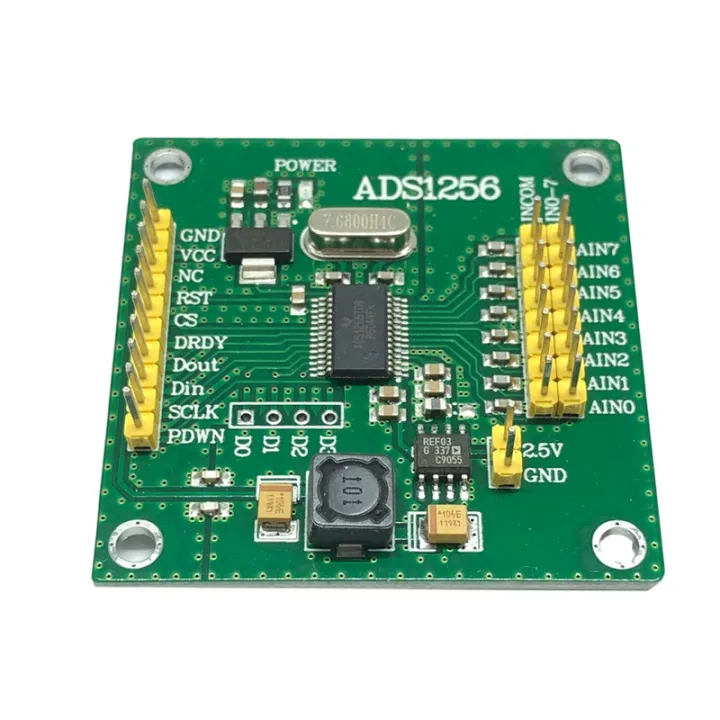High-Precision ADC ADS1256 Analog-To-Digital Conversion 24-Bit Module ...