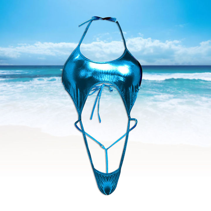 Zentora Women Strap Connection Monokini Stylish Halter Monokini ...