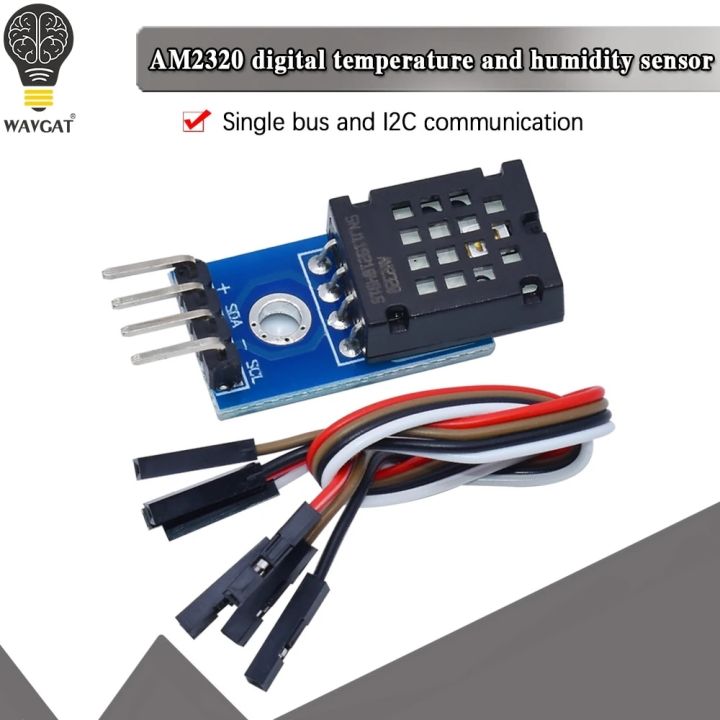 official DHT21 AM2320 Digital Temperature&Humidity Sensor Module Single ...