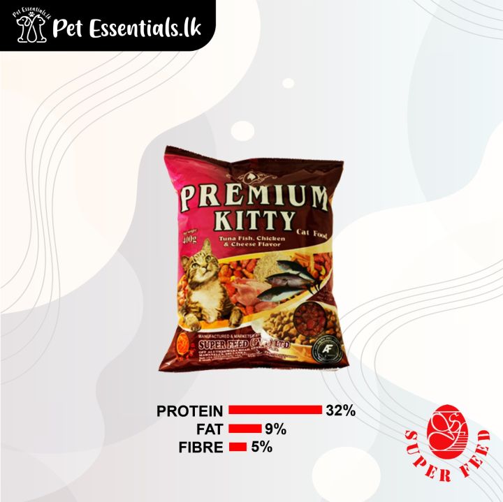 Premium Kitty Cat Food 400g | Daraz.lk