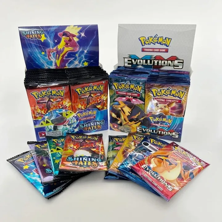 NEW Pokemon Cards GX Tag Team Vmax EX Mega Energy Shining Pokemon Card ...