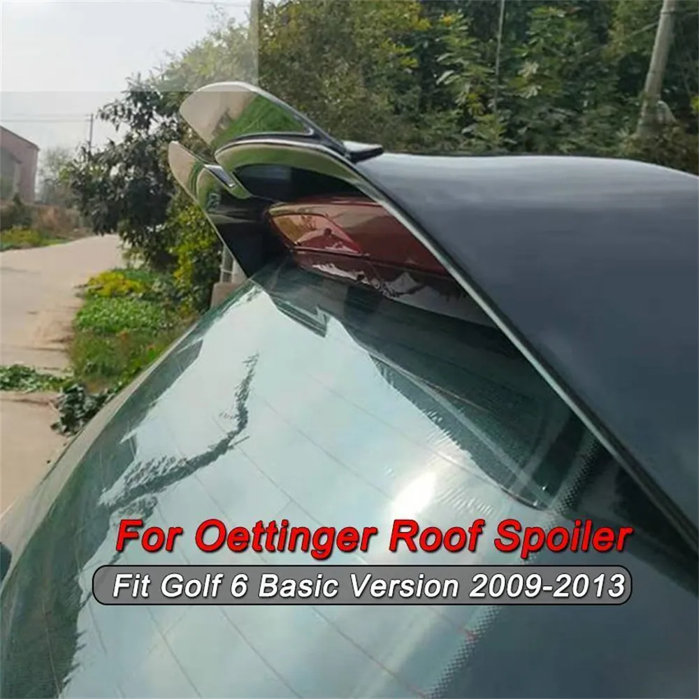 2pcs For O Style Roof Spoiler Extentions Flaps Rear Wing Fit for VW ...