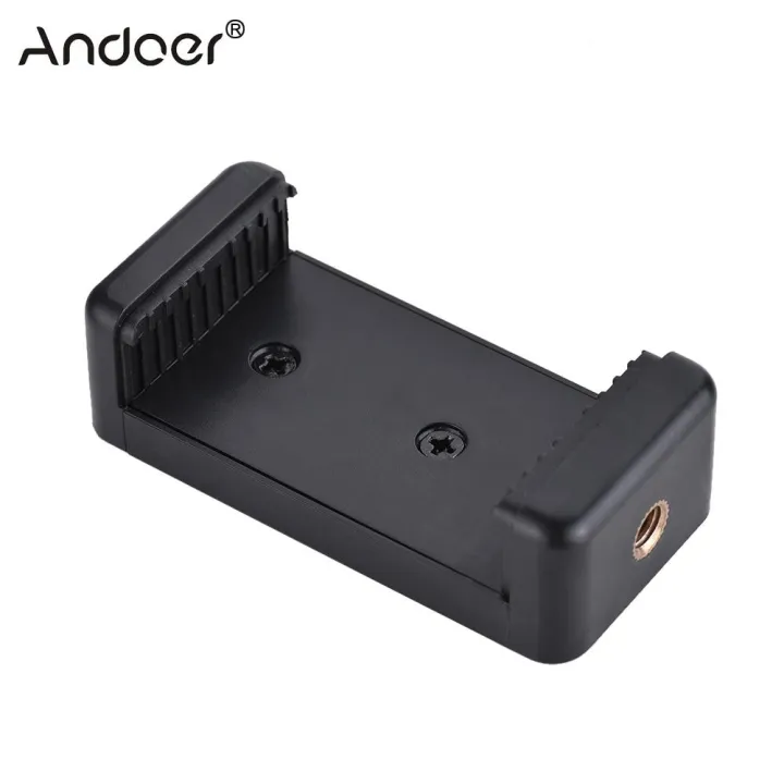 【KAMDSS015】Adjustable Phone Holder Clip Bracket Clamp Mount with 1/4 ...