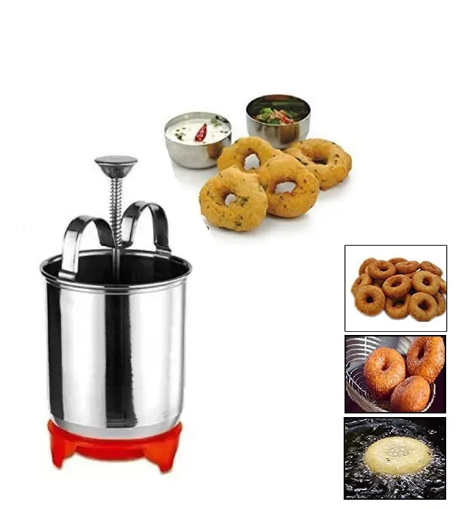 Shaped and Crispy Mendu Vada Maker: The Ultimate Medu Vada Maker ...