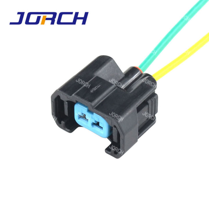 1/5/10 Sets 2 Pin Nh1 Obd2 Fuel Injector Electrical Connector Plug ...