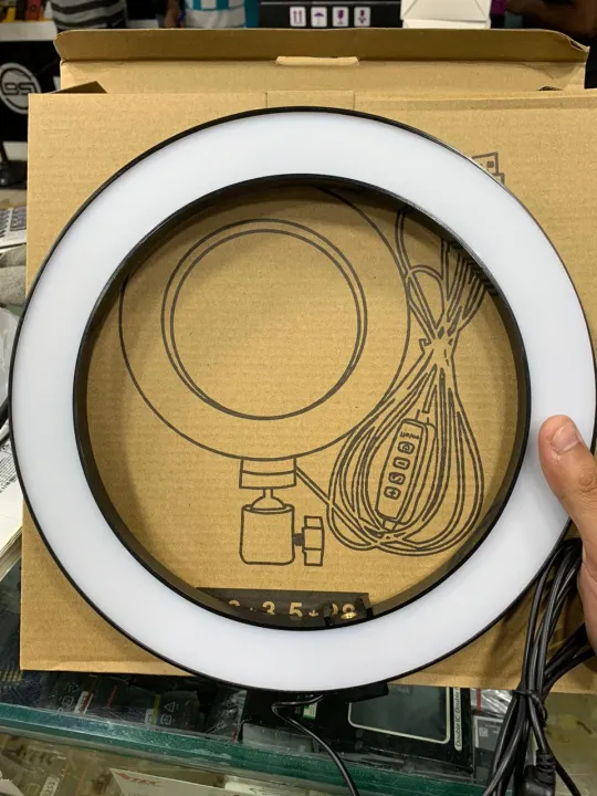 New style LED 26cm Ring Light for tik tok light With Adjustable Mobile ...