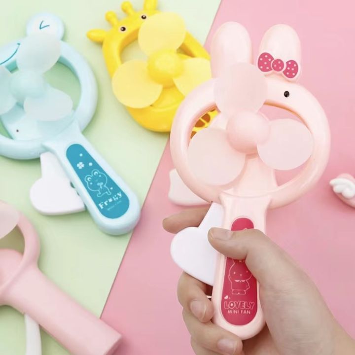 Minibaby Kids Hand Pressure Mini Toy (rabbit) Fan Without Battery ...