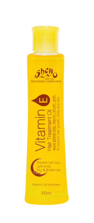 Shello Hair Oil Vitamin E 100 Ml | Daraz.lk
