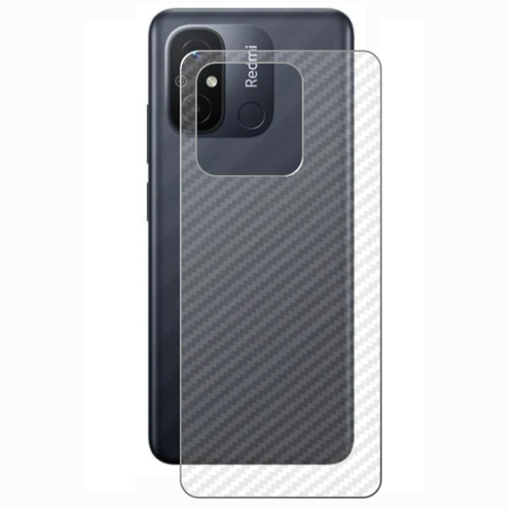 Carbon Fibre back sticker for Redmi 12C | Daraz.lk