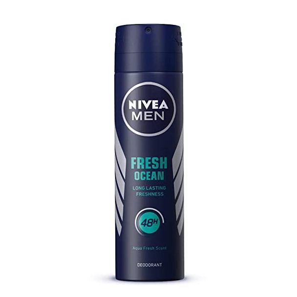 NIVEA Men Fresh Ocean 48H Protection Deodorant Body Spray | Daraz.lk