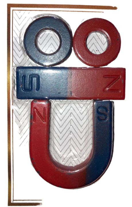 Science magnet set for students - 4 pieces | Daraz.lk