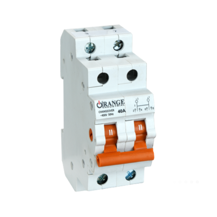 Trip switch 2 Pole 40A Manual Changeover Switch | MCB Type Power ...