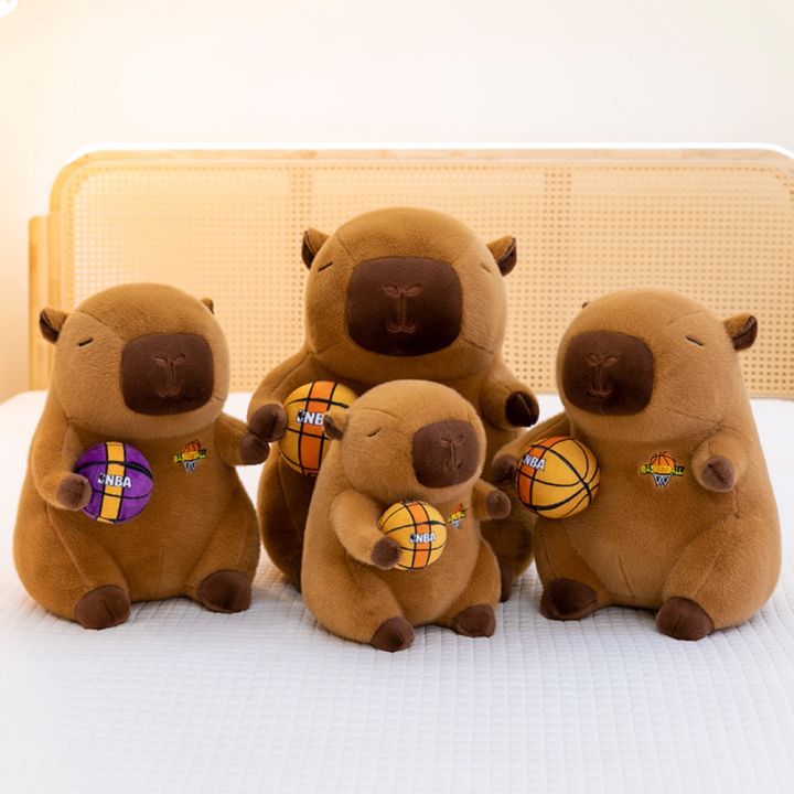 Sleeping Pillow Basketball Capybara Plush Doll Sport Simulation ...
