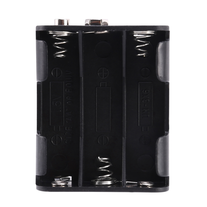 5X Double Side Spring 6 X 1.5 V AA Battery Holder Case Box Black | Daraz.lk