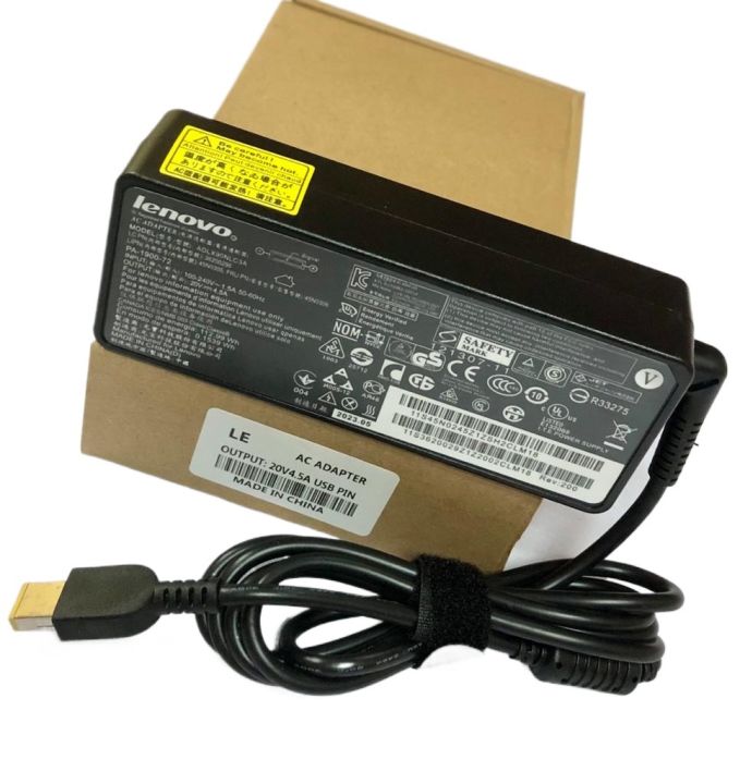 Lenovo 20V 4.5A USB Pin Laptop Adapter | Daraz.lk