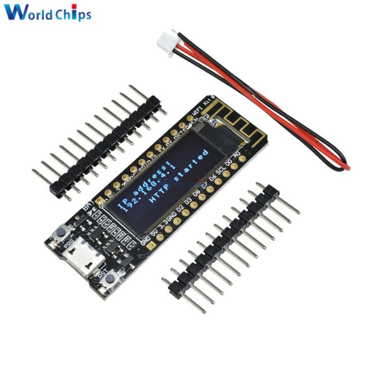 ESP8266 WIFI Chip 0.91 inch OLED CP2014 32Mb Flash ESP 8266 Module ...