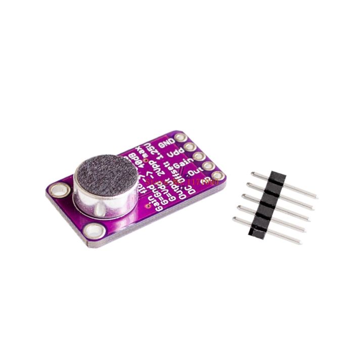MAX9814 module Electret Microphone Amplifier Stable Auto Gain Control ...