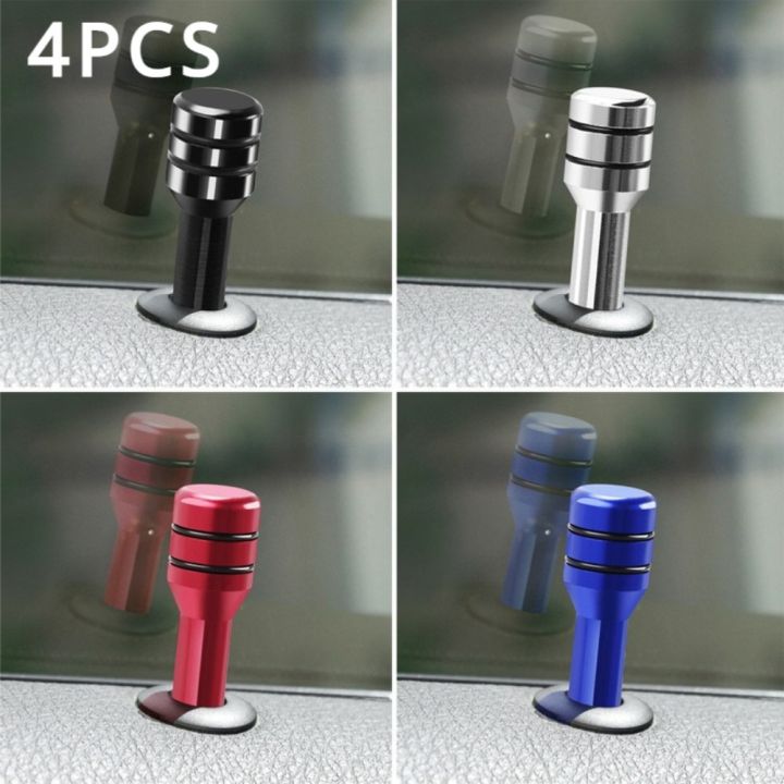【hot】 4Pcs Car Door Lock Pin Door Lock Rod 49Mm Knob Pull Security ...