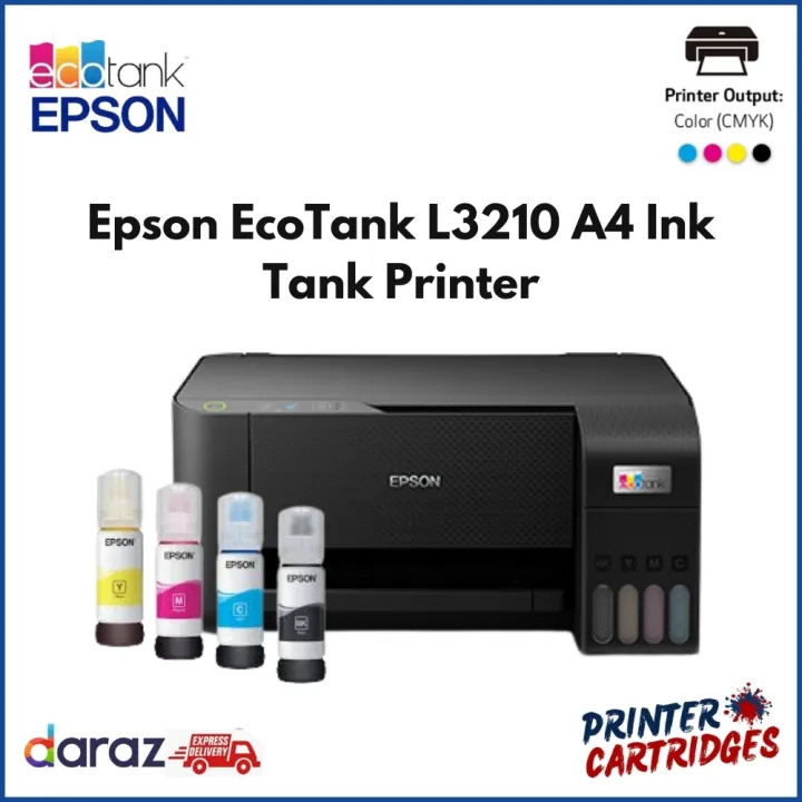 Epson EcoTank L3210 A4 Ink Tank Printer (PC557A) | Printer Cartridges ...