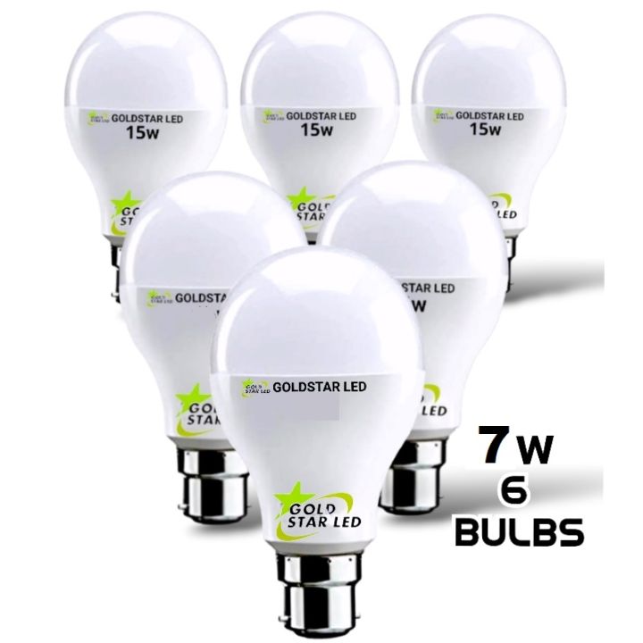 LED BULBS 7w ( white ) HOUSE BULBS - GOLD STAR brand high quality ...
