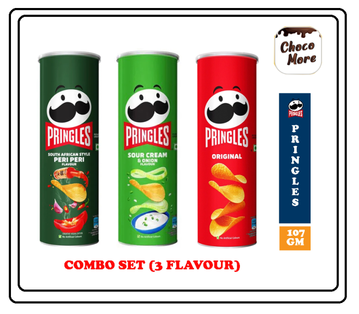 Pringles Chips Flavours x 3 combo pack | Daraz.lk