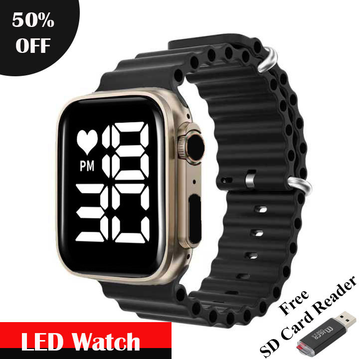 LED Watch Smart Watch Look Like Not T800 2 2024 New Series 8 Ultra Not ...