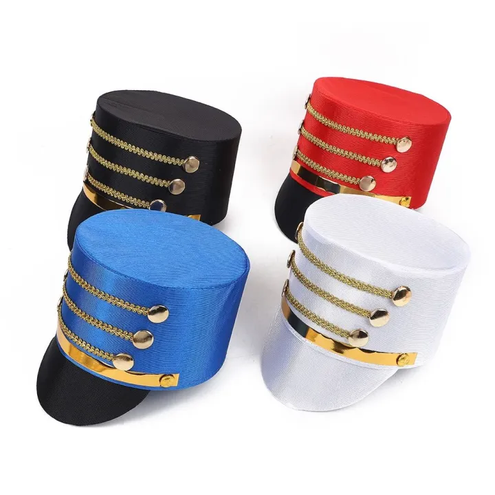 Men Women Hat-nutcrackers Marching Band Hat Cosplay Show Trim Strips ...