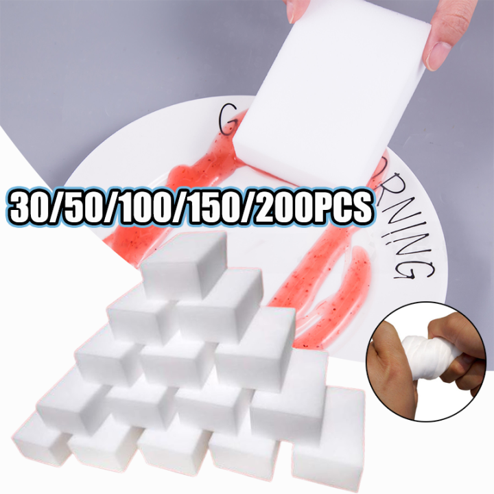 Melamine Sponge Magic Sponge Eraser For Kitchen Office Bathroom ...