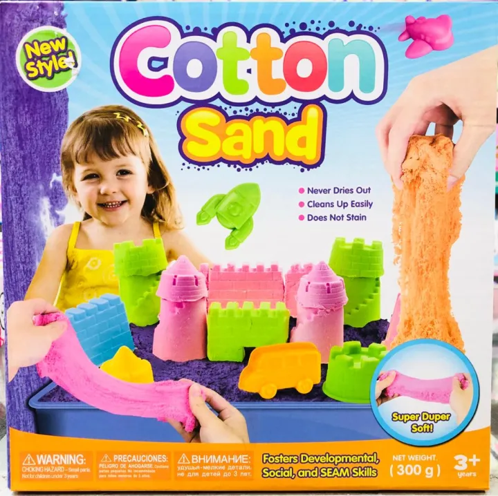 Cotton Sand Squeezable Kinetic Sand New Style Clay Playing Soft Sand ...