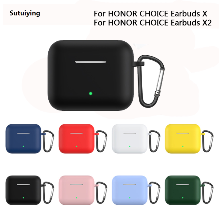 Sutuiying Protective Cases For Honor Choice Earbuds X2 Soft Silicone ...