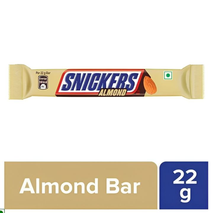Snickers Chocolate Almond Filled Bar 22gm Single Pouch | Daraz.lk