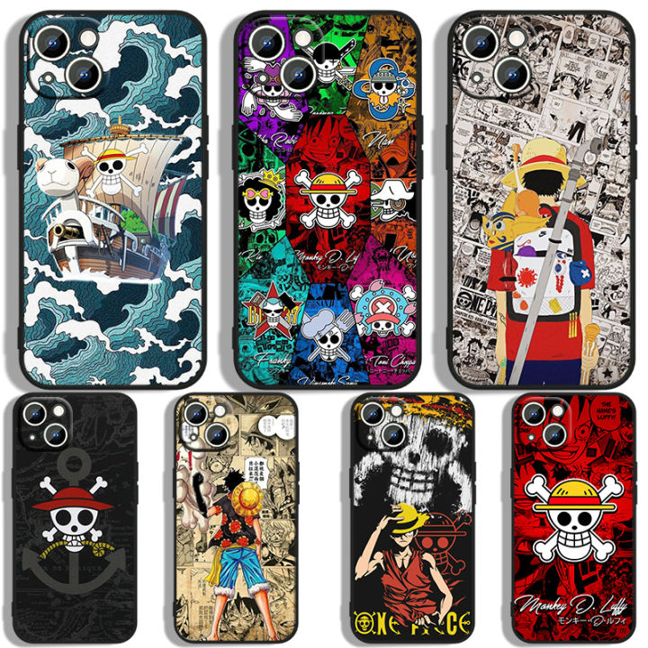 Ones Pieces Straw Hat Logo Phone Case For Apple iPhone 15 14 13 12 11 ...